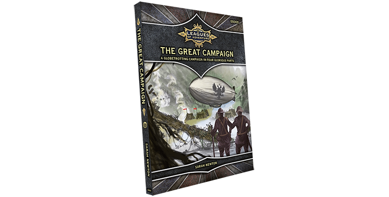 Announcing The Great Campaign a campaign book for Leagues of Adventure